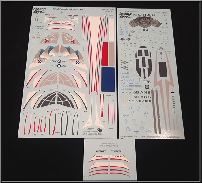 Leading Edge Models CF-18 Canada 60 Years NORAD Preview