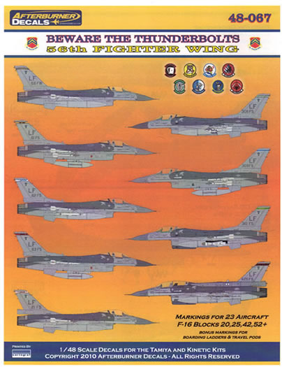 Decal Review by Ken Bowes (Afterburner Decals 1/48)