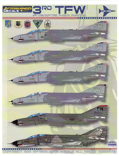Decal Review by Ken Bowes (Afterburner Decals 1/48)