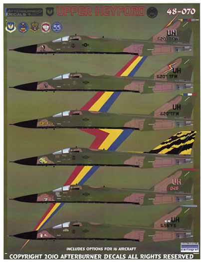Decal Review by Ken Bowes (Afterburner Decals 1/48)