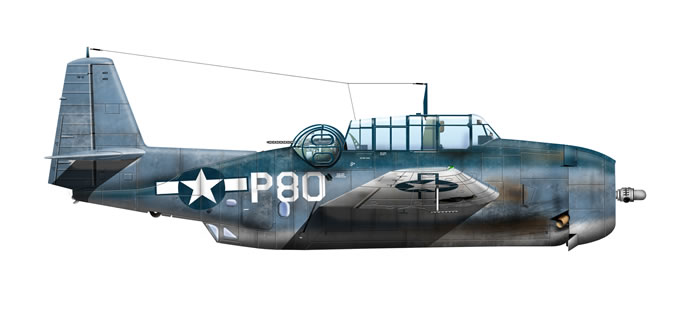 TBM-1C Artwork by Ncholas Gohin
