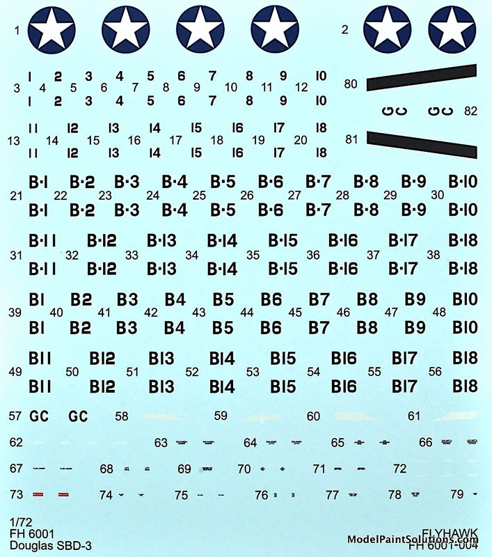 FlyHawk Kit No. FH 6001 - SBD-3 Dauntless Review by John Miller