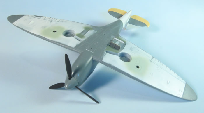 Tamiya 1/48 scale Supermarine Spitfire PR.I conversion by Jim Kiker