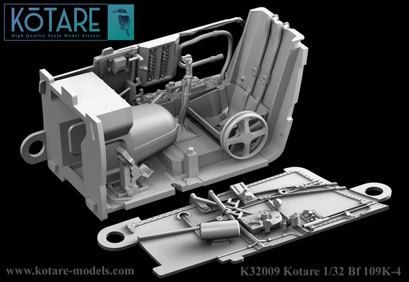 Kotare 1/32 Messerschmitt Bf 109 K-4 PREVIEW