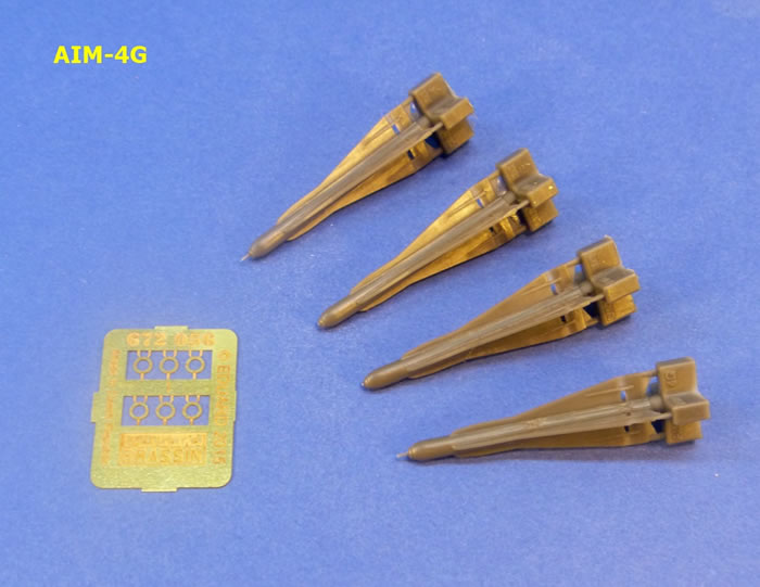 Eduard BRASSIN 1/72 AIM-4D and AIM 4G MIssile Review by Mark Davies